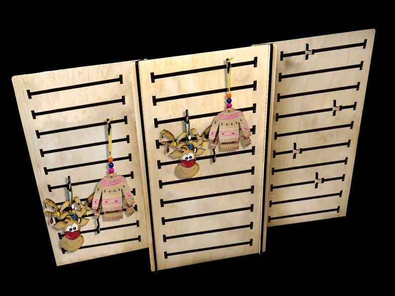 Large Slotted Modular Display Stand SVG Ai Laser Cut Files - Etsy