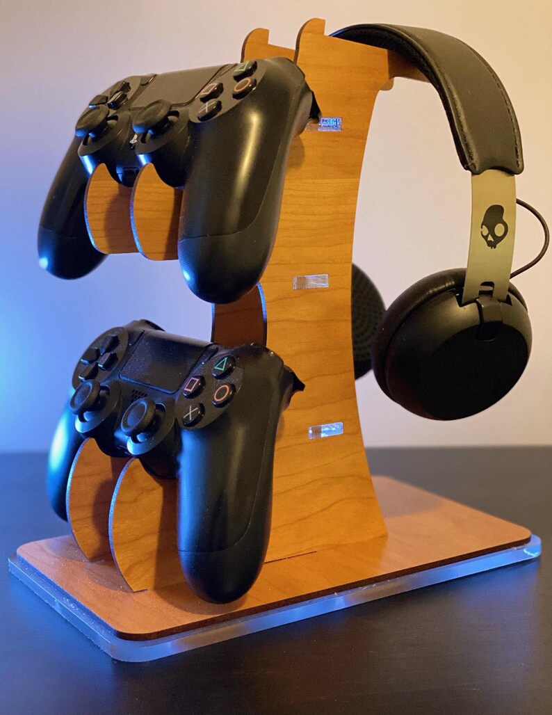 Playstation Gaming Stand SVG Ai Laser Cut Files INSTANT - Etsy