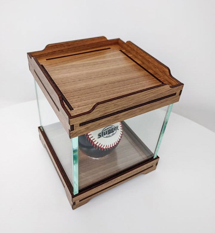 Baseball Display Case SVG Ai Laser Cut Files INSTANT | Etsy