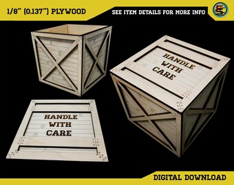 Wood File Crates - Etsy UK