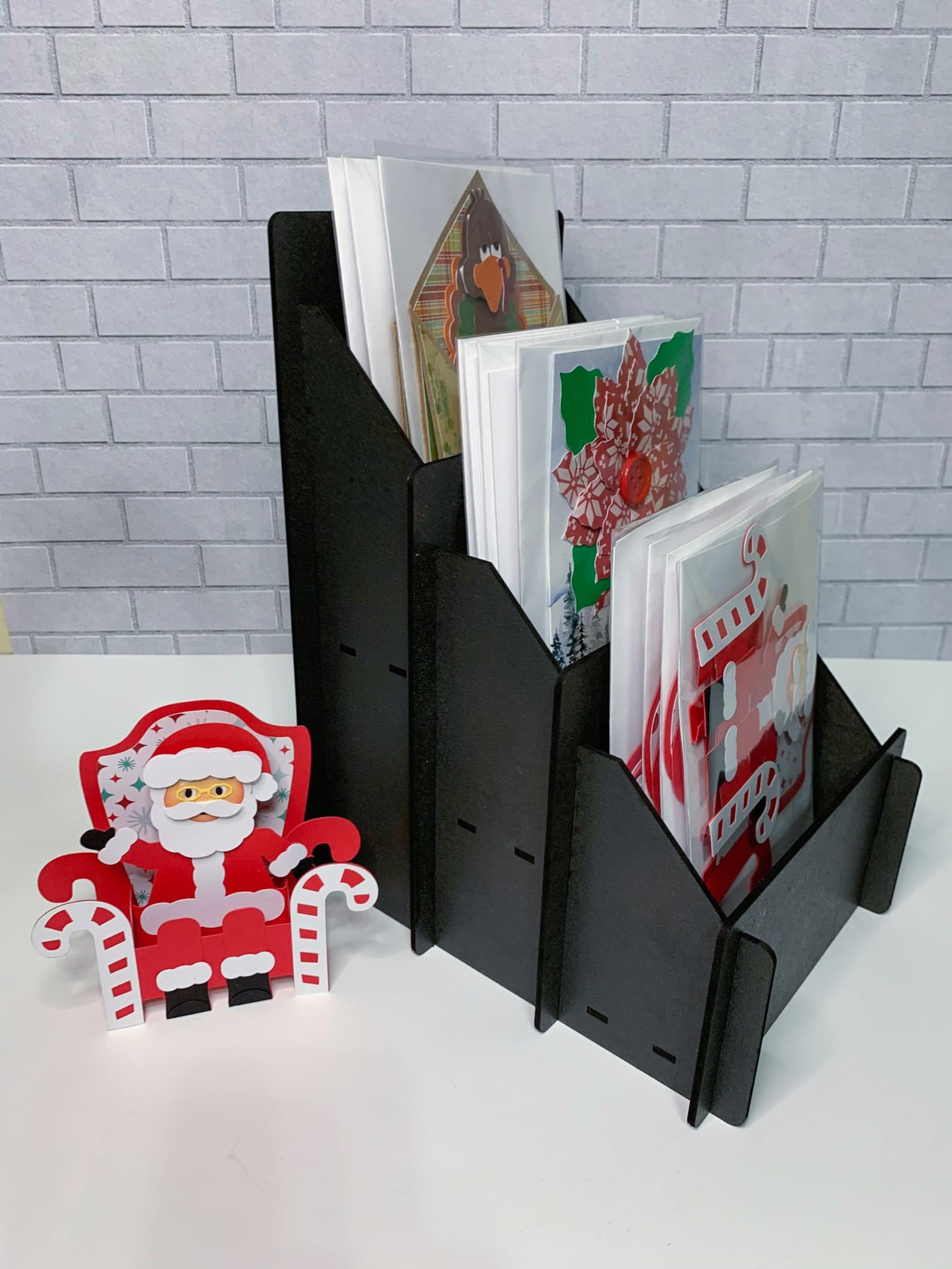 5x7 Card Journal Stand SVG Ai Laser Cut Files INSTANT | Etsy