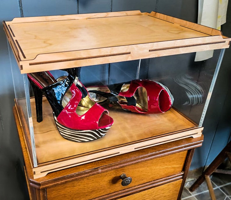 XL Display Case svg Ai Laser Cut Files DESCARGA - Etsy México