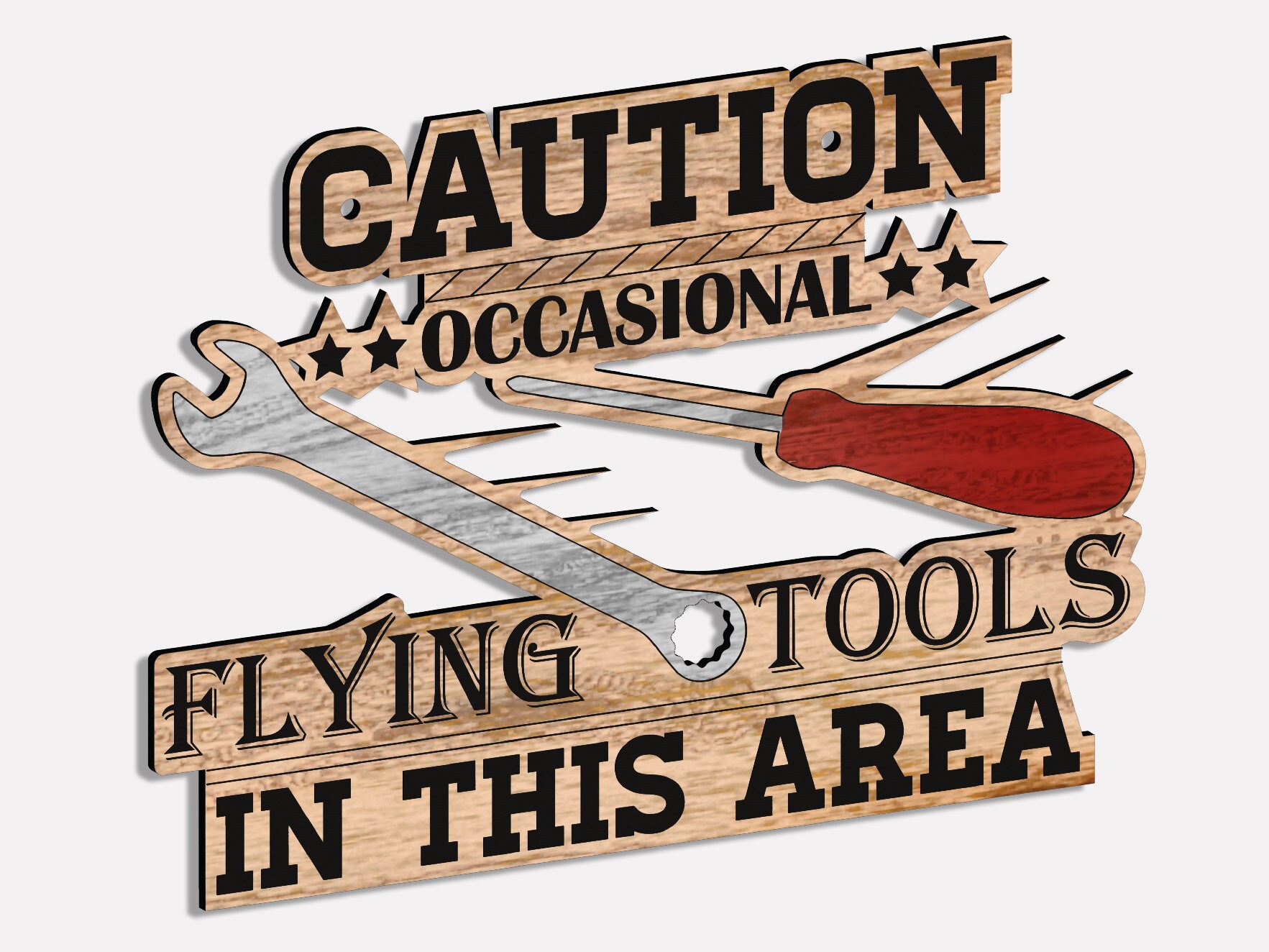 Flying Tools Sign SVG Ai Laser Cut Files INSTANT DOWNLOAD - Etsy Canada