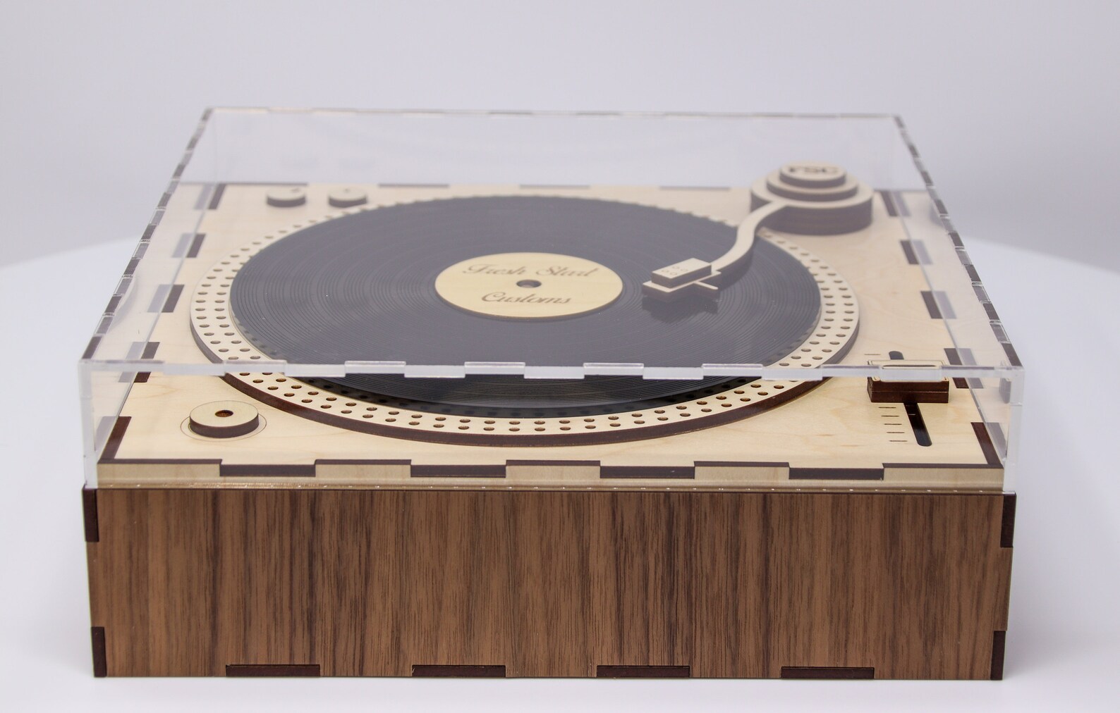 Large Record Player SVG Ai Laser Cut Files INSTANT DOWNLOAD - Etsy