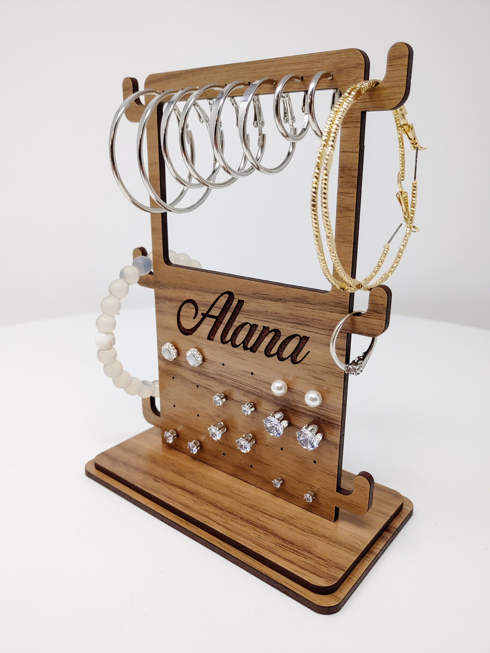 Jewelry Stand SVG + Ai Laser Cut Files -- INSTANT DOWNLOAD - Etsy