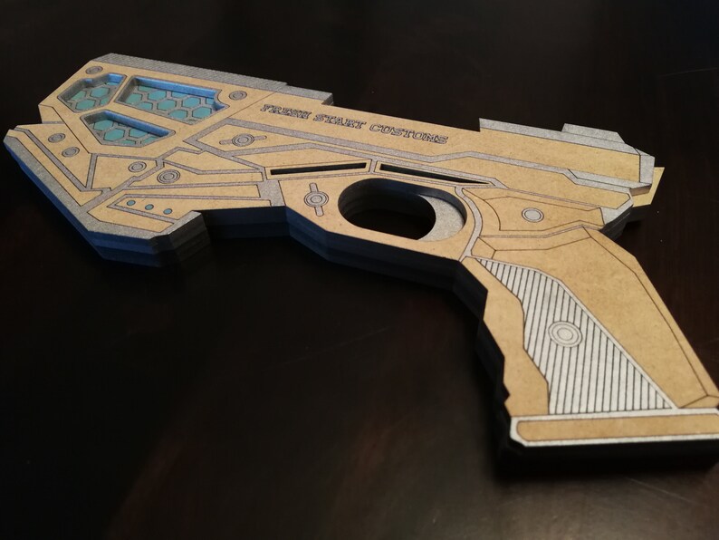 CR8-GRIDLOCK Cosplay Gun Svg Ai Laser Cut Files INSTANT | Etsy