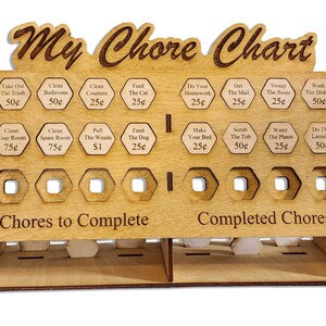 My Chore Chart SVG + Ai Laser Cut Files -- INSTANT DOWNLOAD - Etsy ...