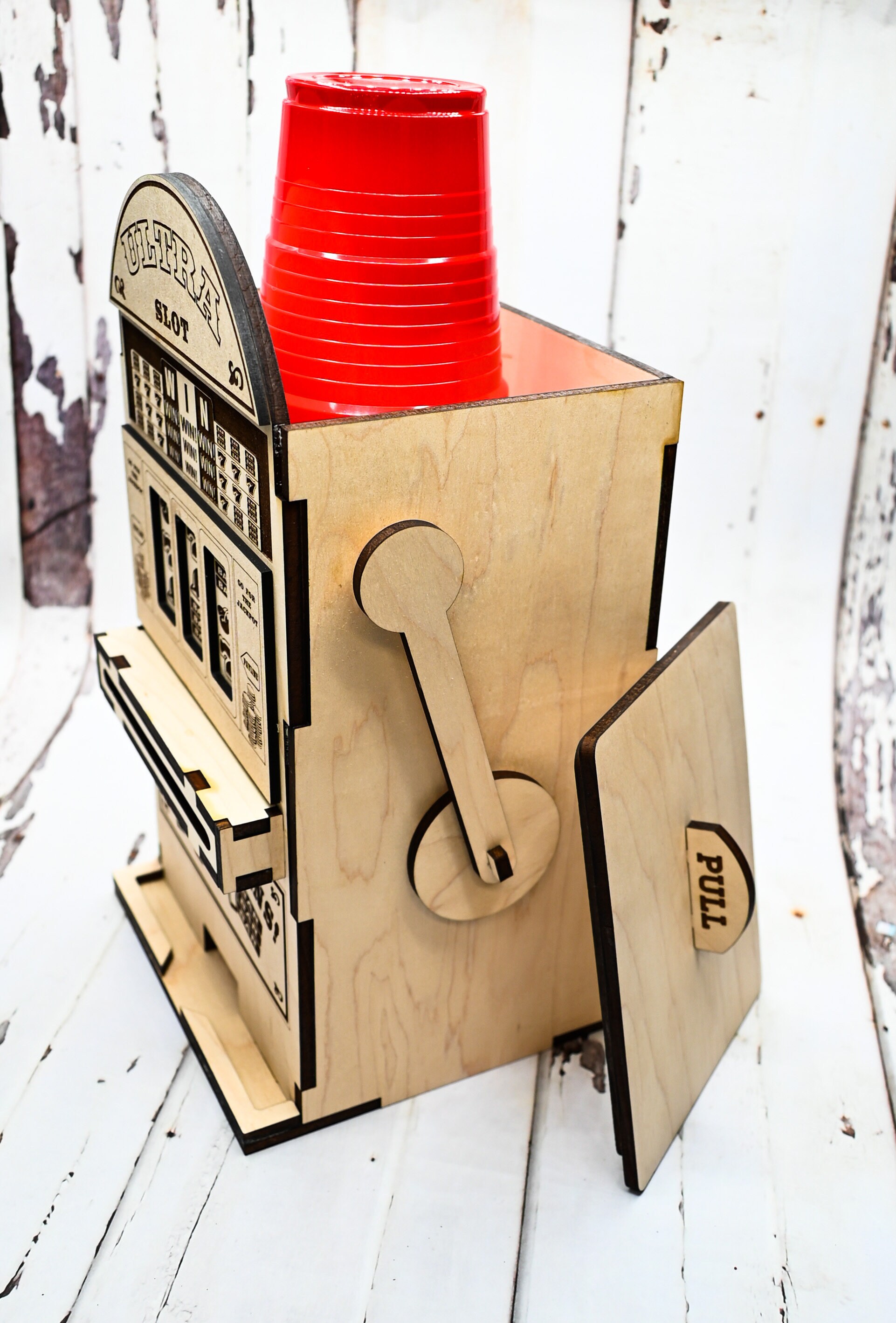 XL Slot Machine Box Svg Ai Laser Cut Files INSTANT | Etsy