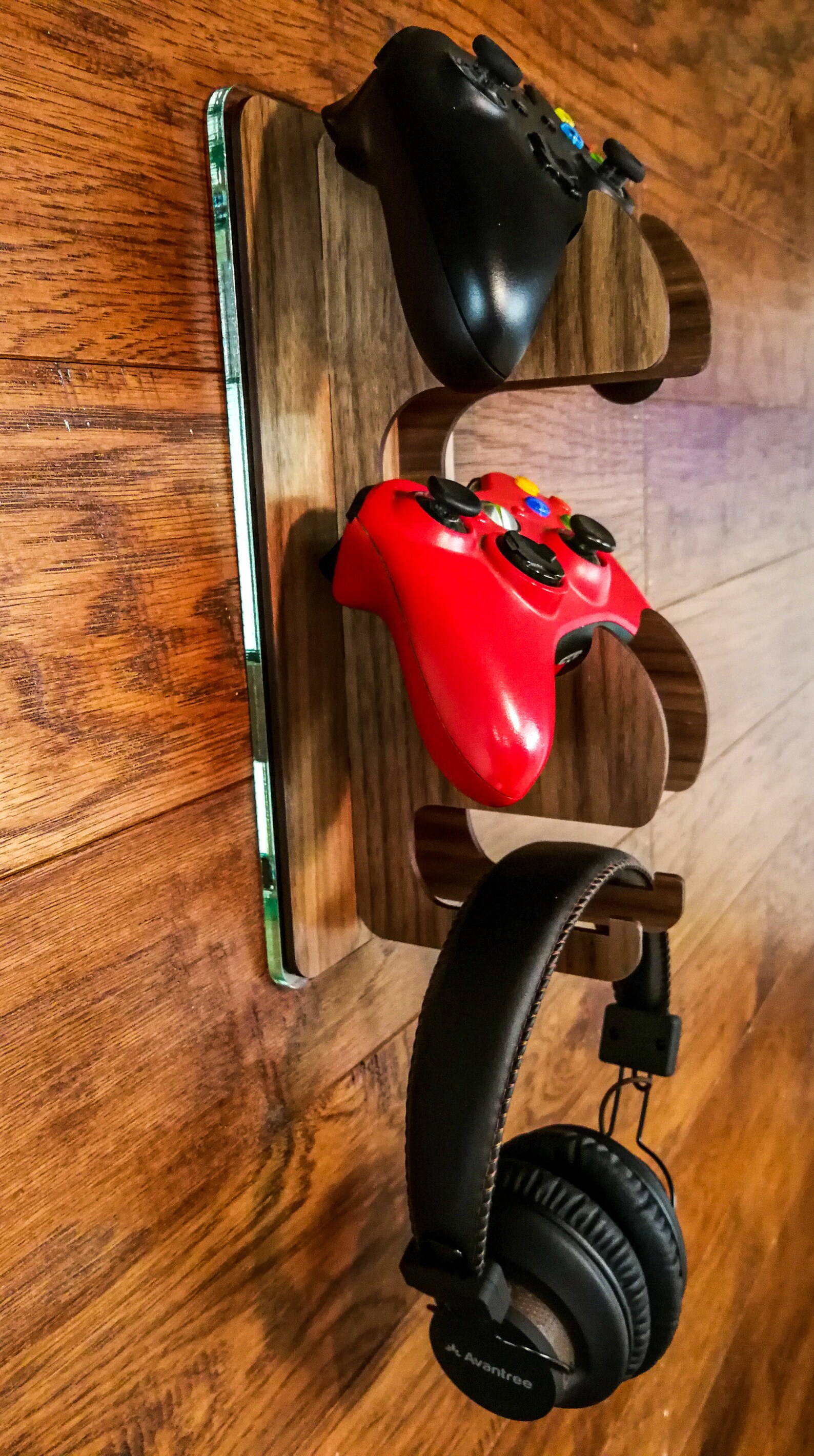 Wall Mount Gaming Stand SVG Ai Laser Cut Files INSTANT DOWNLOAD - Etsy