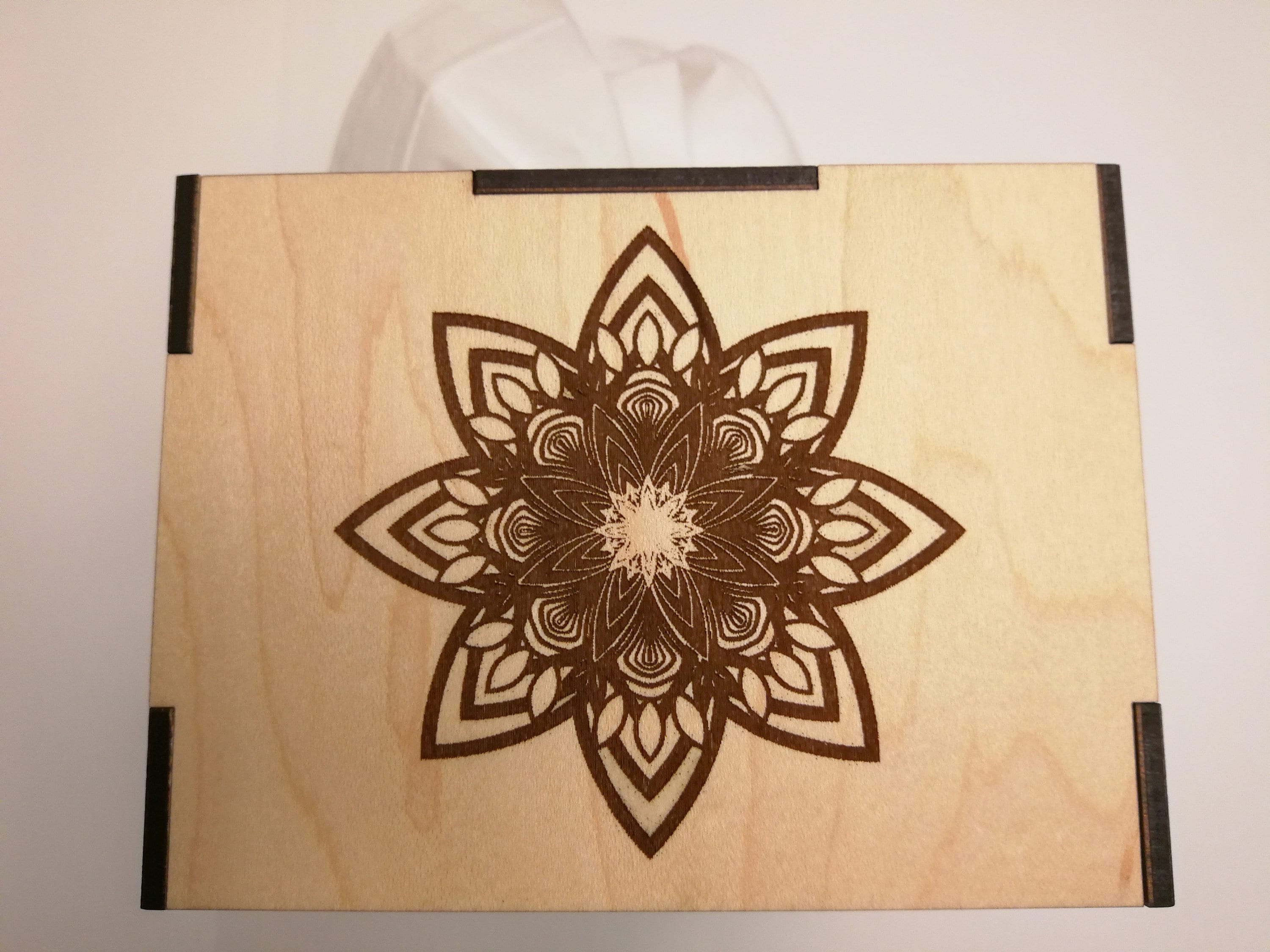 Tissue Box Cover SVG Ai Laser Cut Files INSTANT DOWNLOAD | Etsy