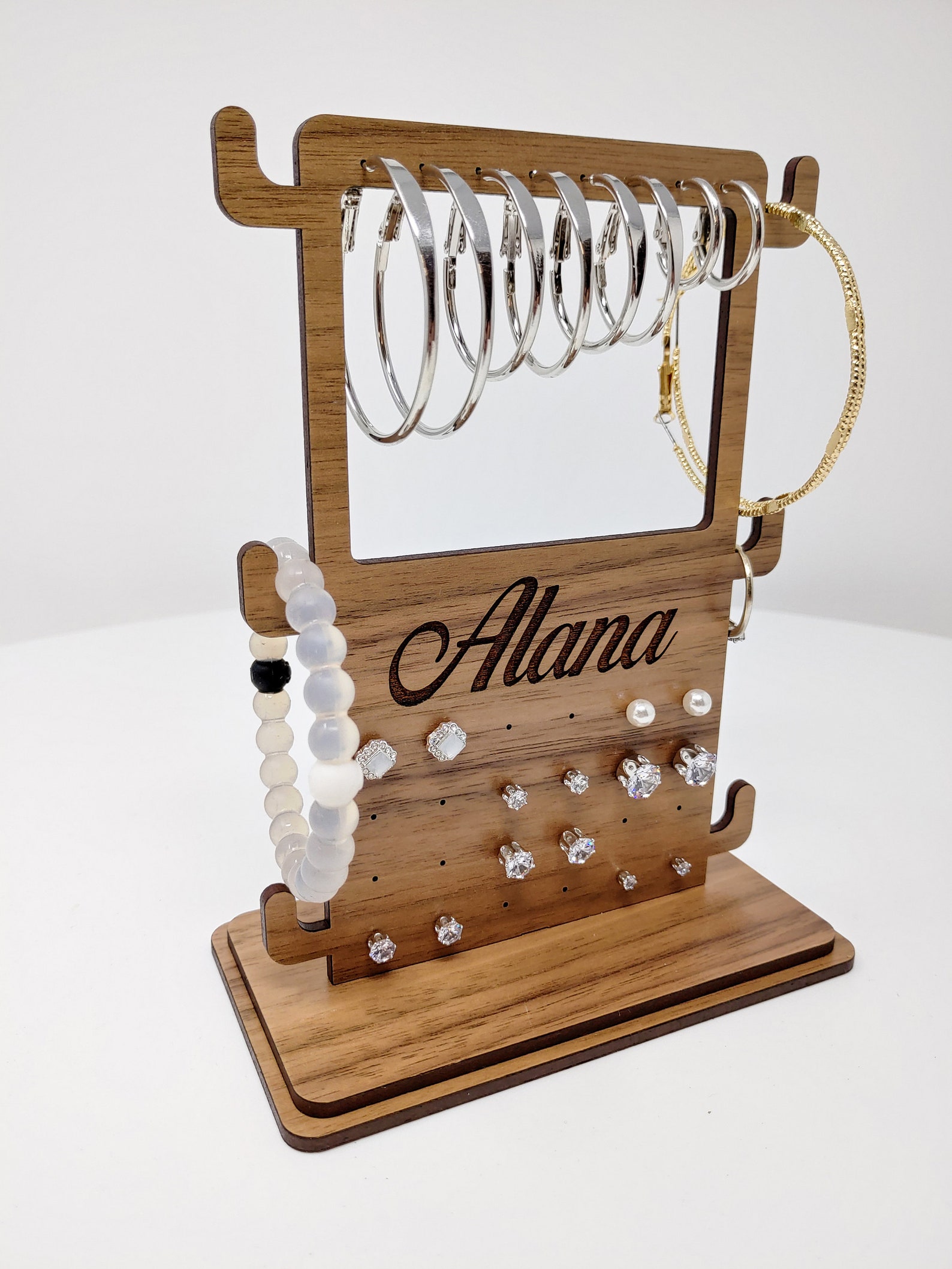 Jewelry Stand SVG + Ai Laser Cut Files -- INSTANT DOWNLOAD - Etsy
