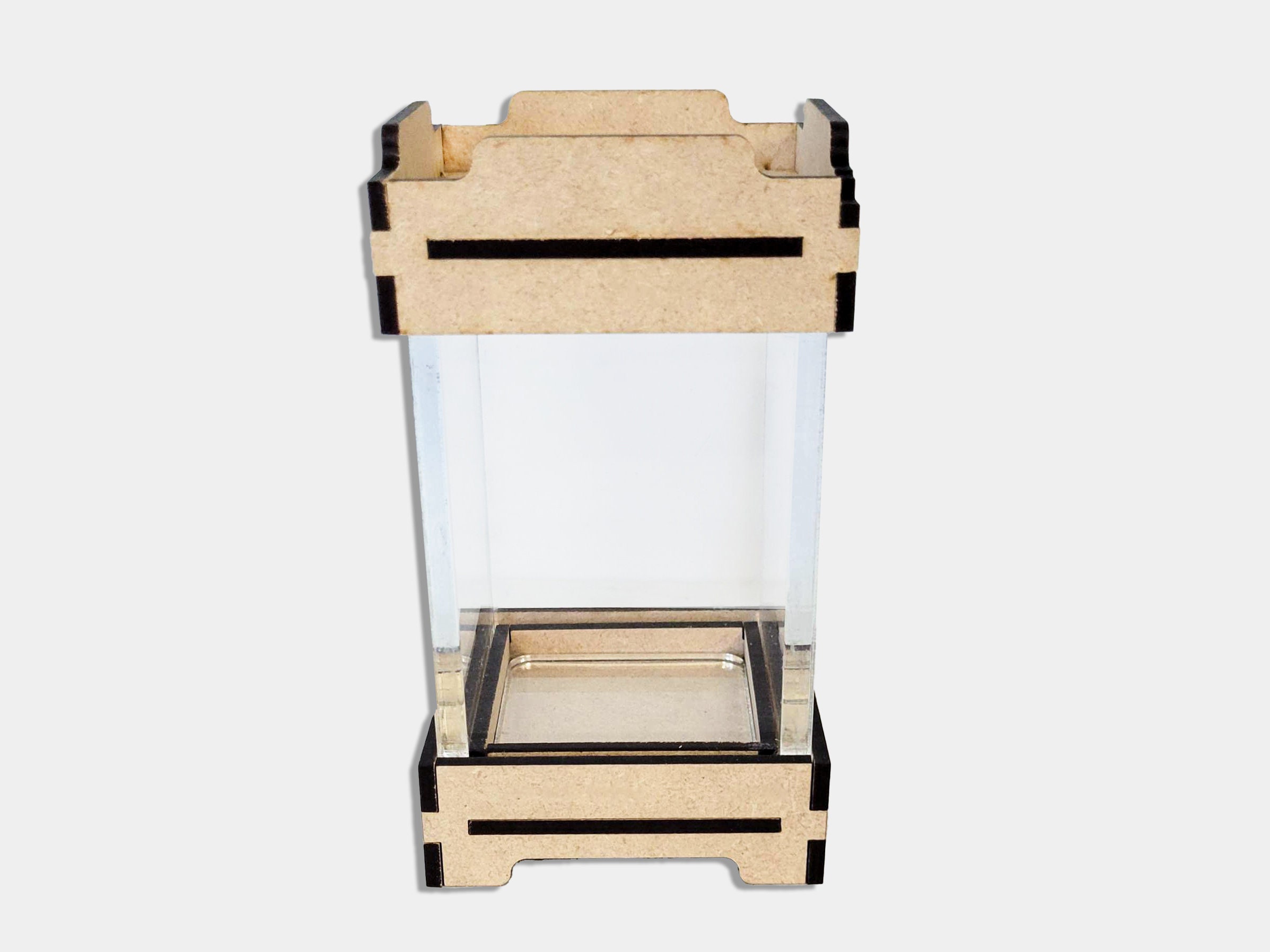 Small Stackable Display Case SVG Ai Laser Cut Files - Etsy