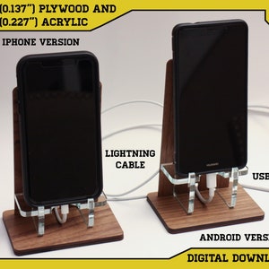 Android/iphone Stand SVG + Ai Laser Cut Files -- INSTANT DOWNLOAD - Etsy