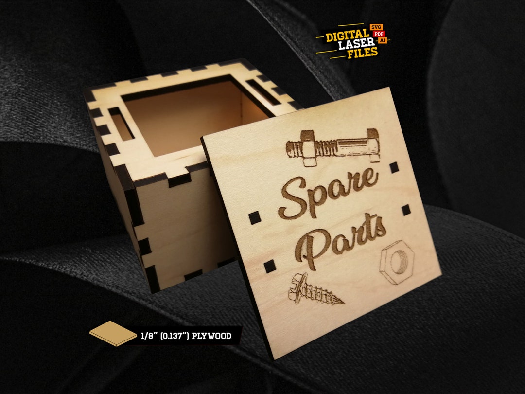 Small Slide Box SVG + Ai Laser Cut Files -- INSTANT DOWNLOAD - Etsy