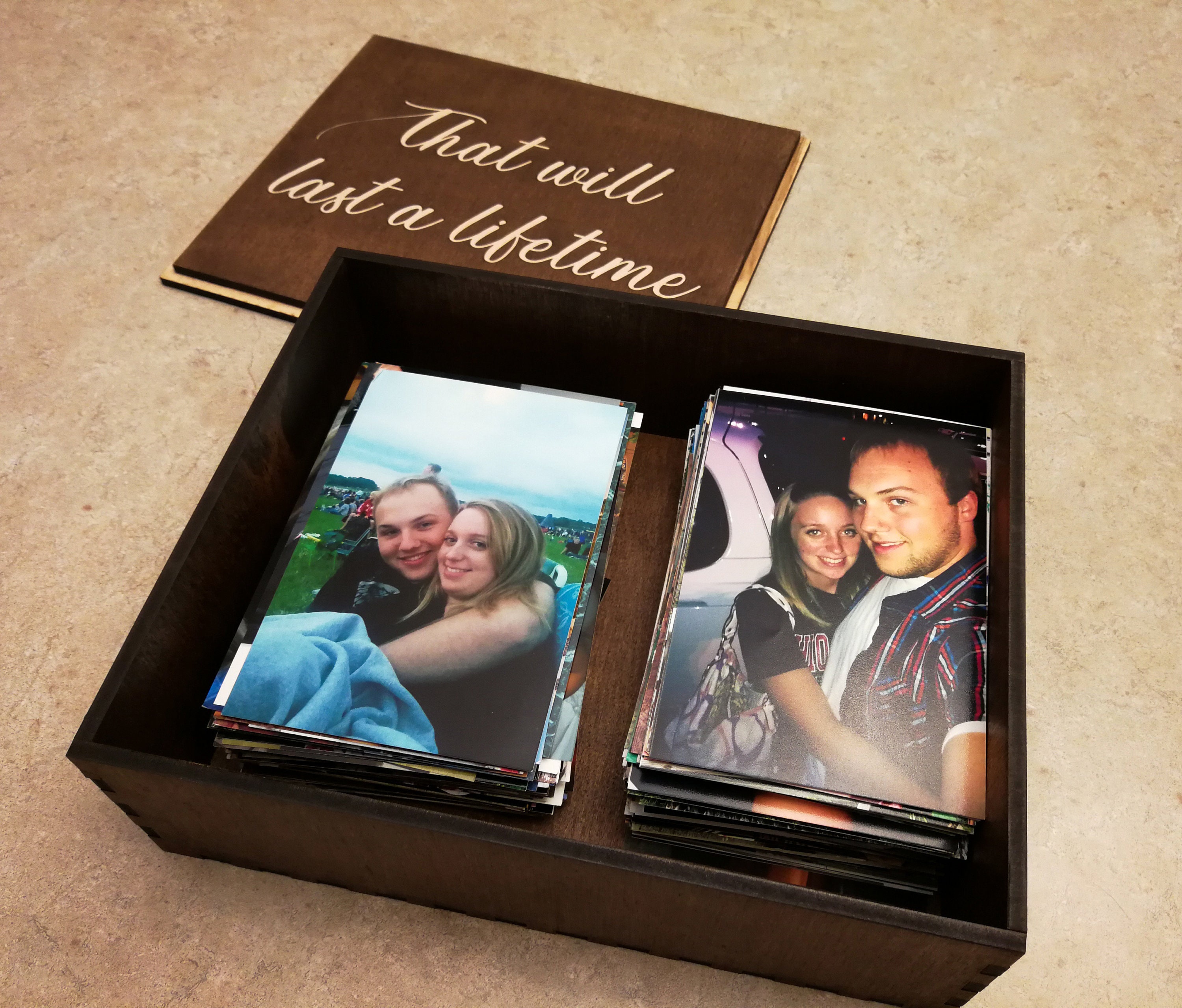 Memory/photo Box SVG Ai Laser Cut Files INSTANT DOWNLOAD | Etsy