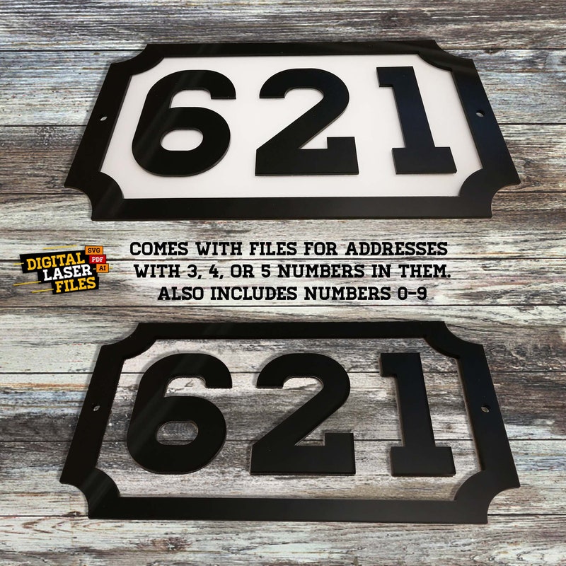 House Address Sign - Etsy