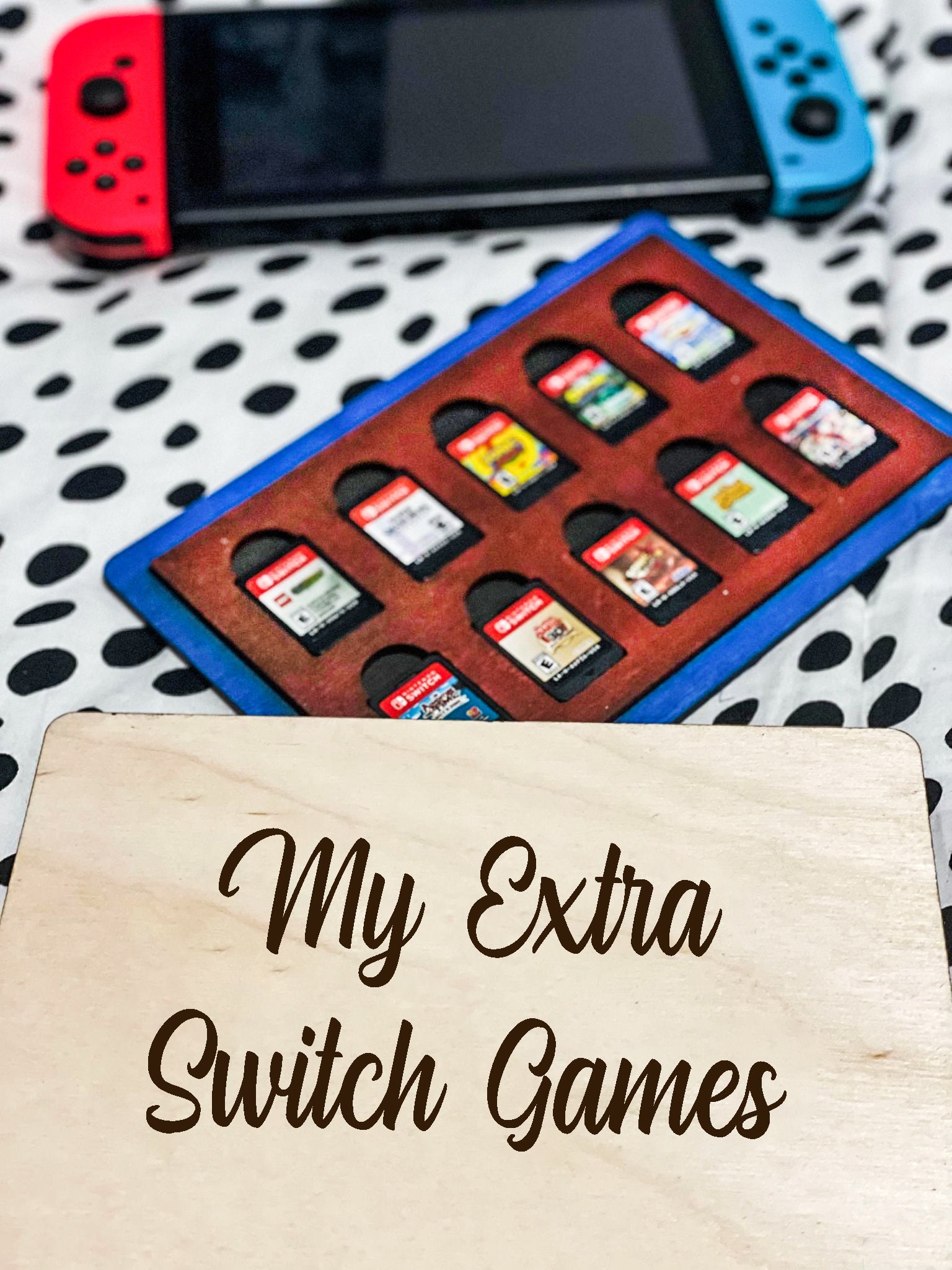 Switch Game Storage SVG Ai Laser Cut Files INSTANT - Etsy