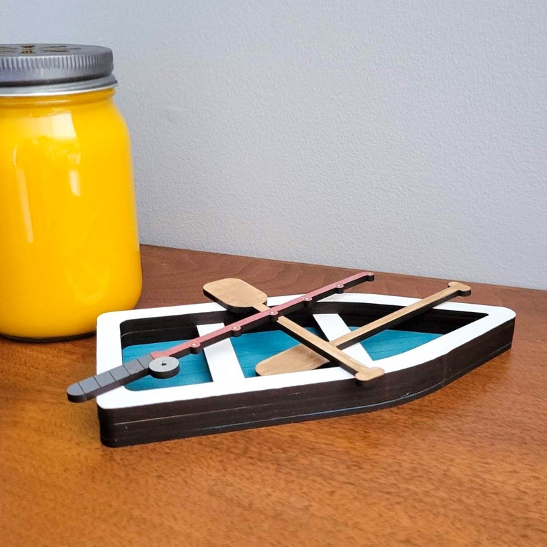 Mini Paddle Boat SVG Ai Laser Cut Files INSTANT DOWNLOAD - Etsy