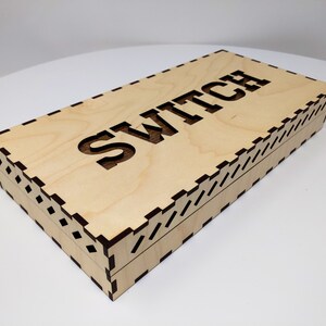 Switch Storage Box SVG + Ai Laser Cut Files -- INSTANT DOWNLOAD - Etsy
