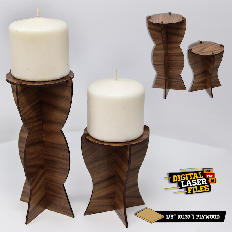 Drawing of Candle Stand - Etsy