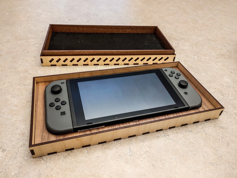 Switch Storage Box SVG Ai Laser Cut Files INSTANT | Etsy