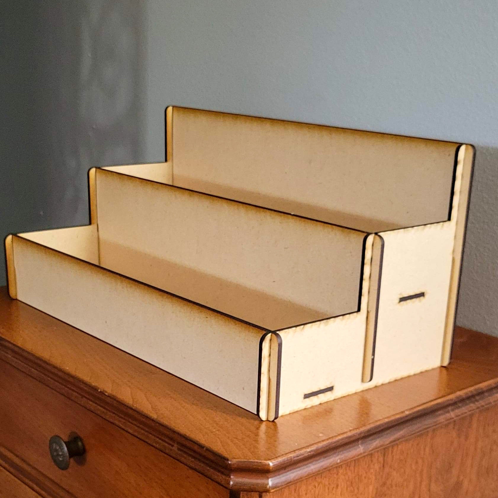 Large Step up Display SVG Ai Laser Cut Files INSTANT - Etsy