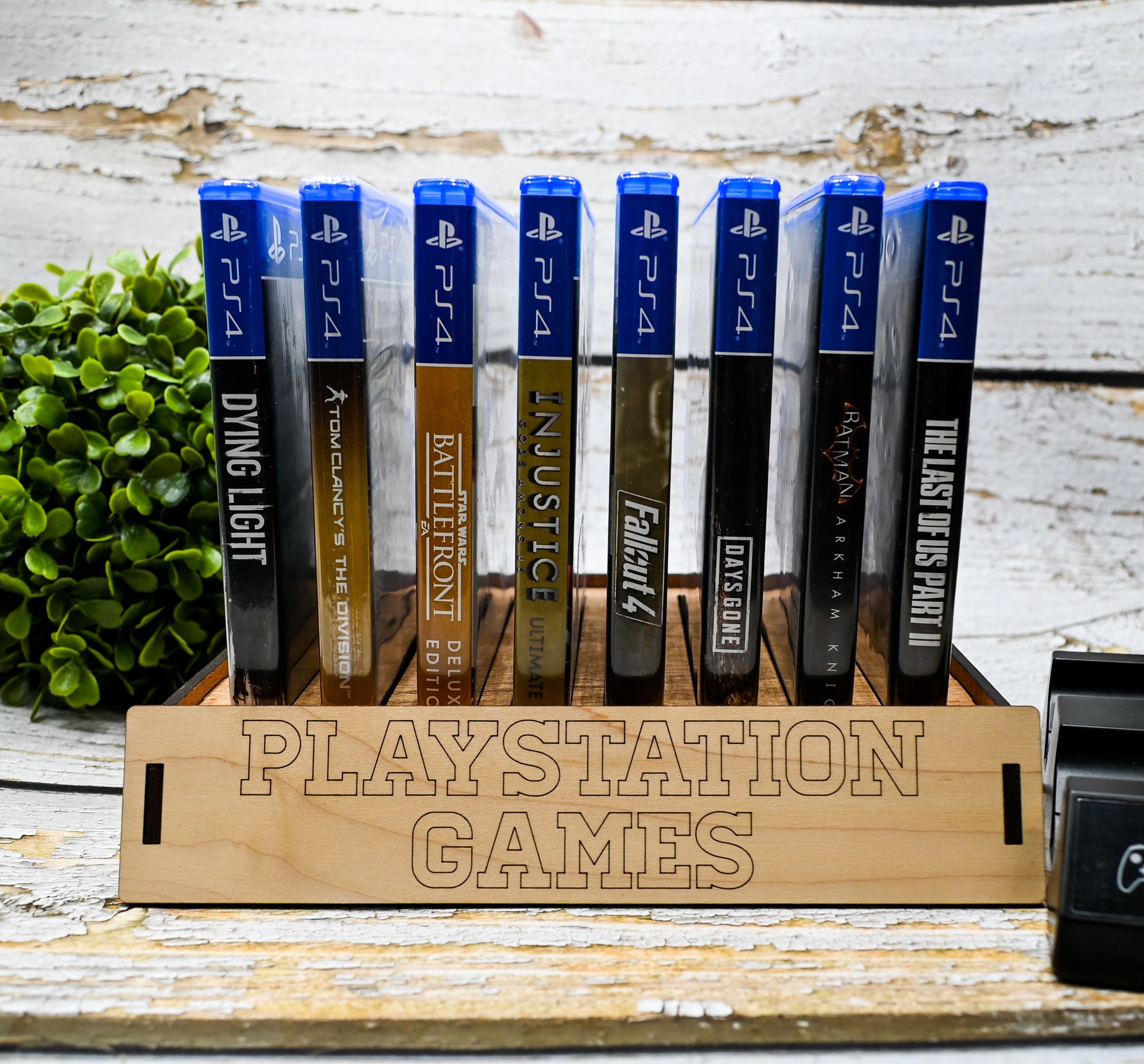 Display Stand for Playstation Game Boxes SVG Ai Laser Cut - Etsy