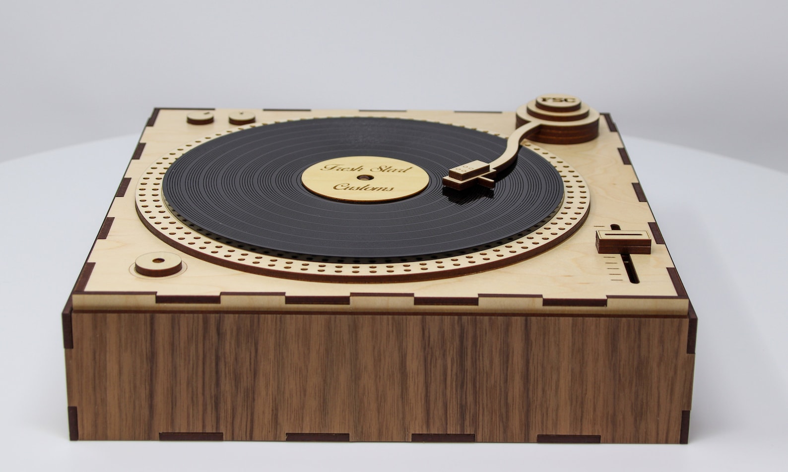 Large Record Player SVG Ai Laser Cut Files INSTANT DOWNLOAD - Etsy