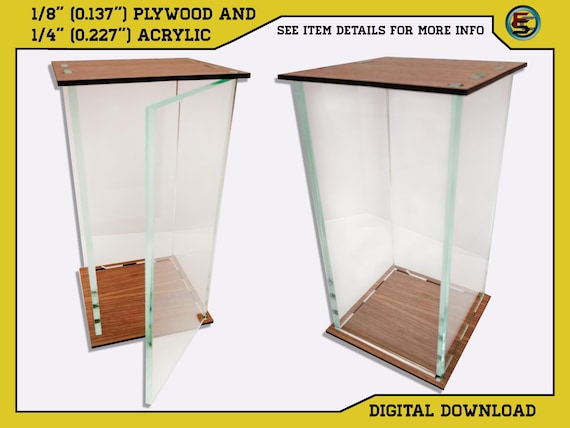 Tall Acrylic Display Case