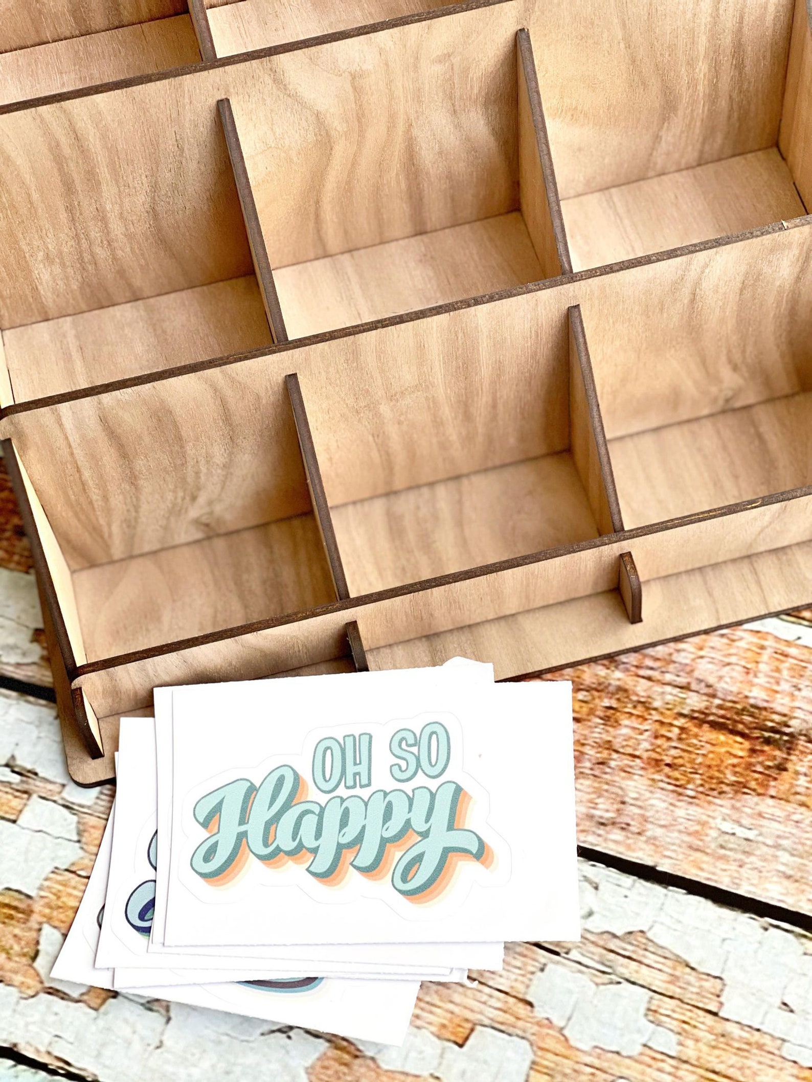 Sticker Stand SVG Ai Laser Cut Files INSTANT DOWNLOAD | Etsy