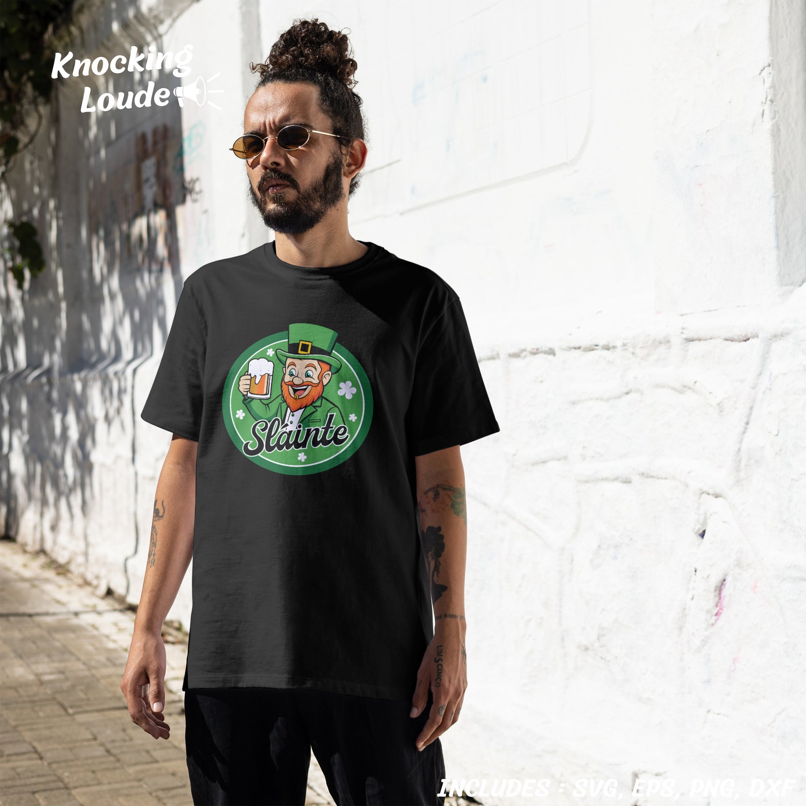 Slainte SVG, St.patrick's Day Svg, Leprechaun Svg, Leprechaun Cartoon ...