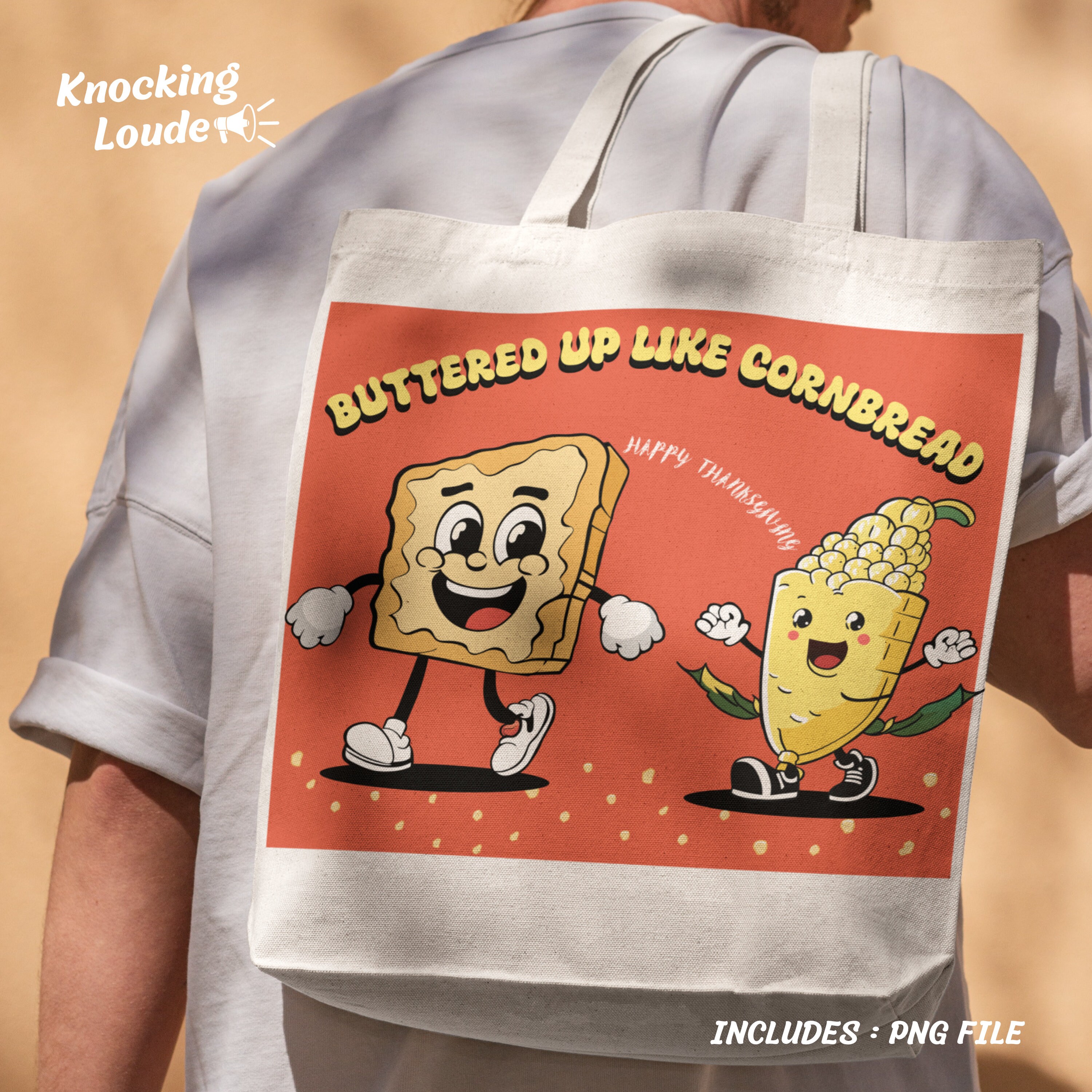 Buttered up Like Cornbread PNG, Cornbread Png, Thanksgiving Food Puns ...