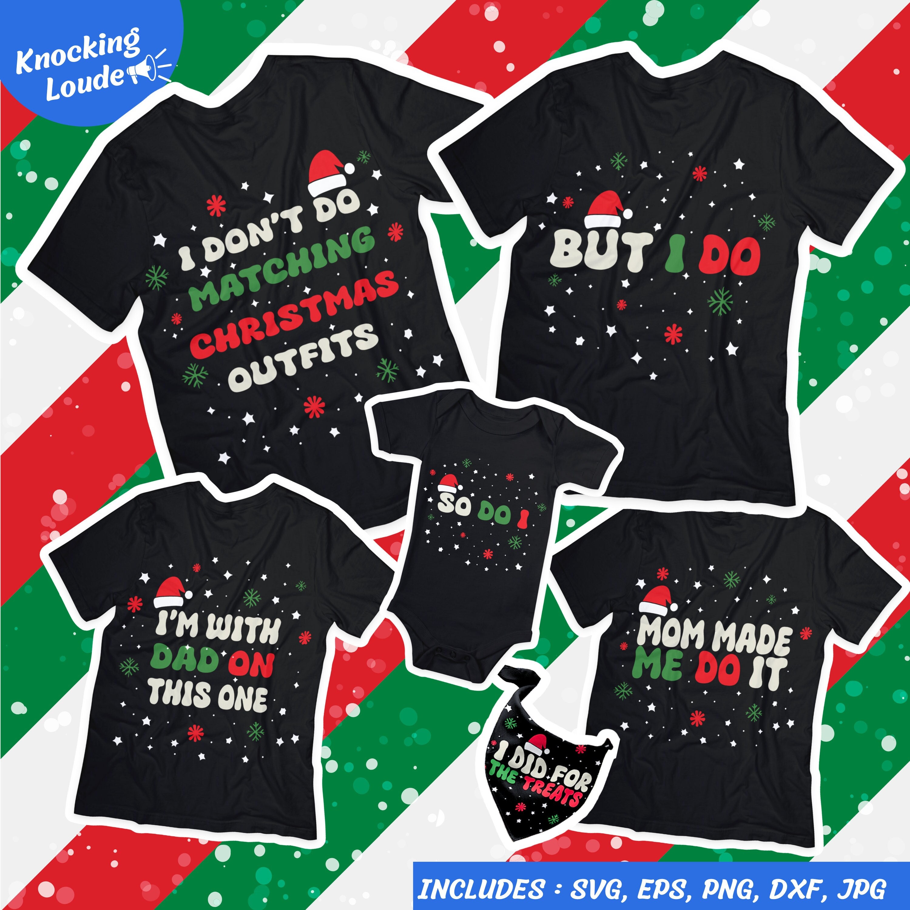 I Don't Do Matching Christmas Outfits SVG PNG, but I Do Svg Png, Funny ...