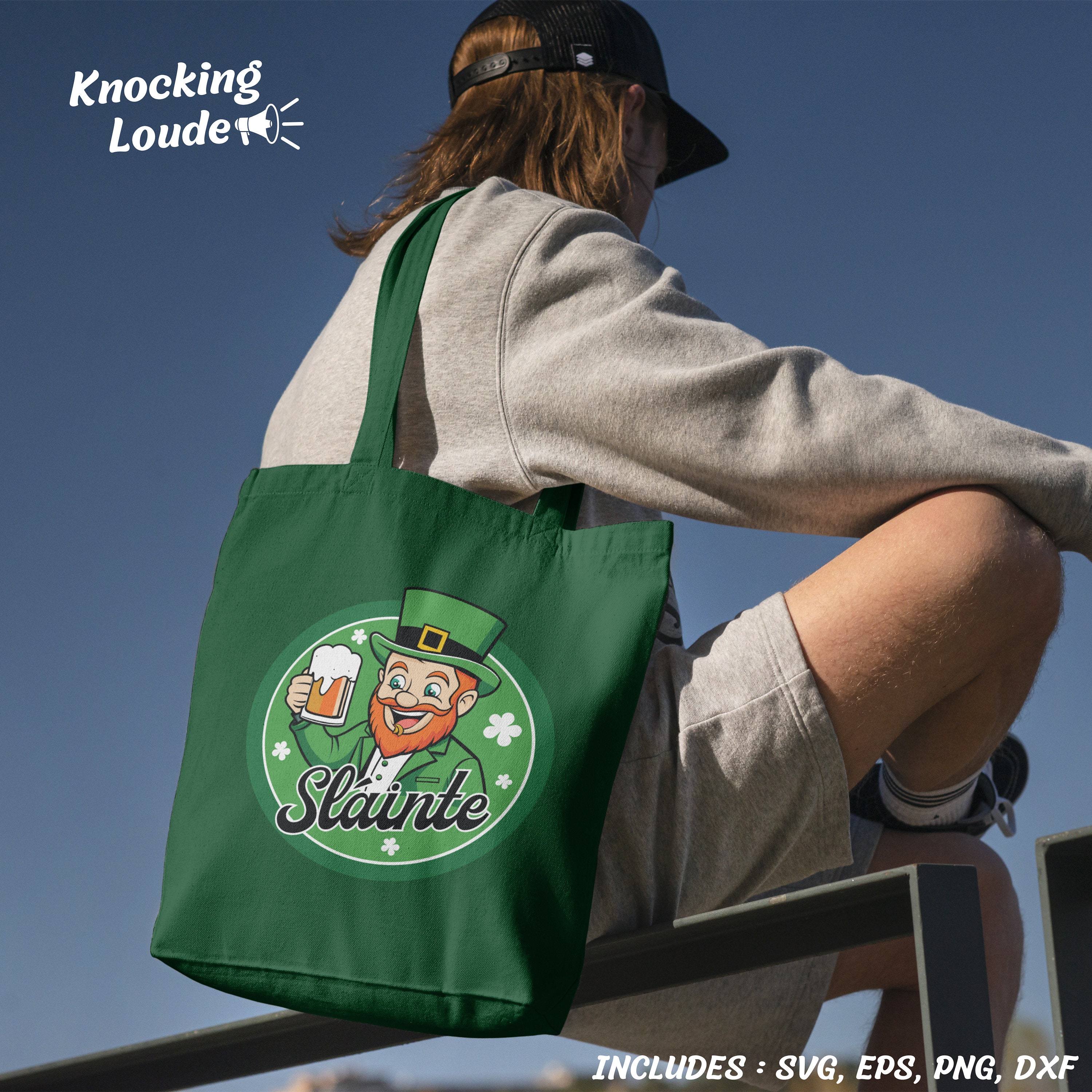 Slainte SVG, St.patrick's Day Svg, Leprechaun Svg, Leprechaun Cartoon ...