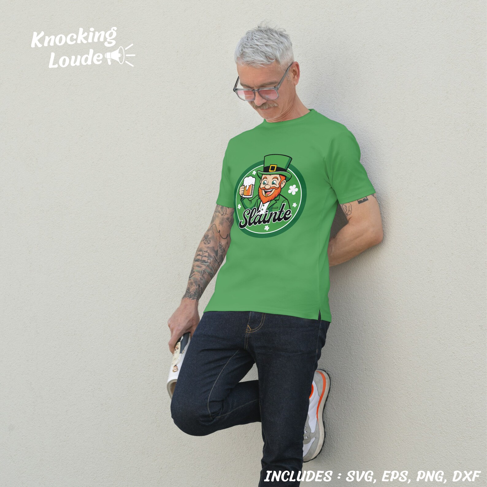 Slainte SVG, St.patrick's Day Svg, Leprechaun Svg, Leprechaun Cartoon ...