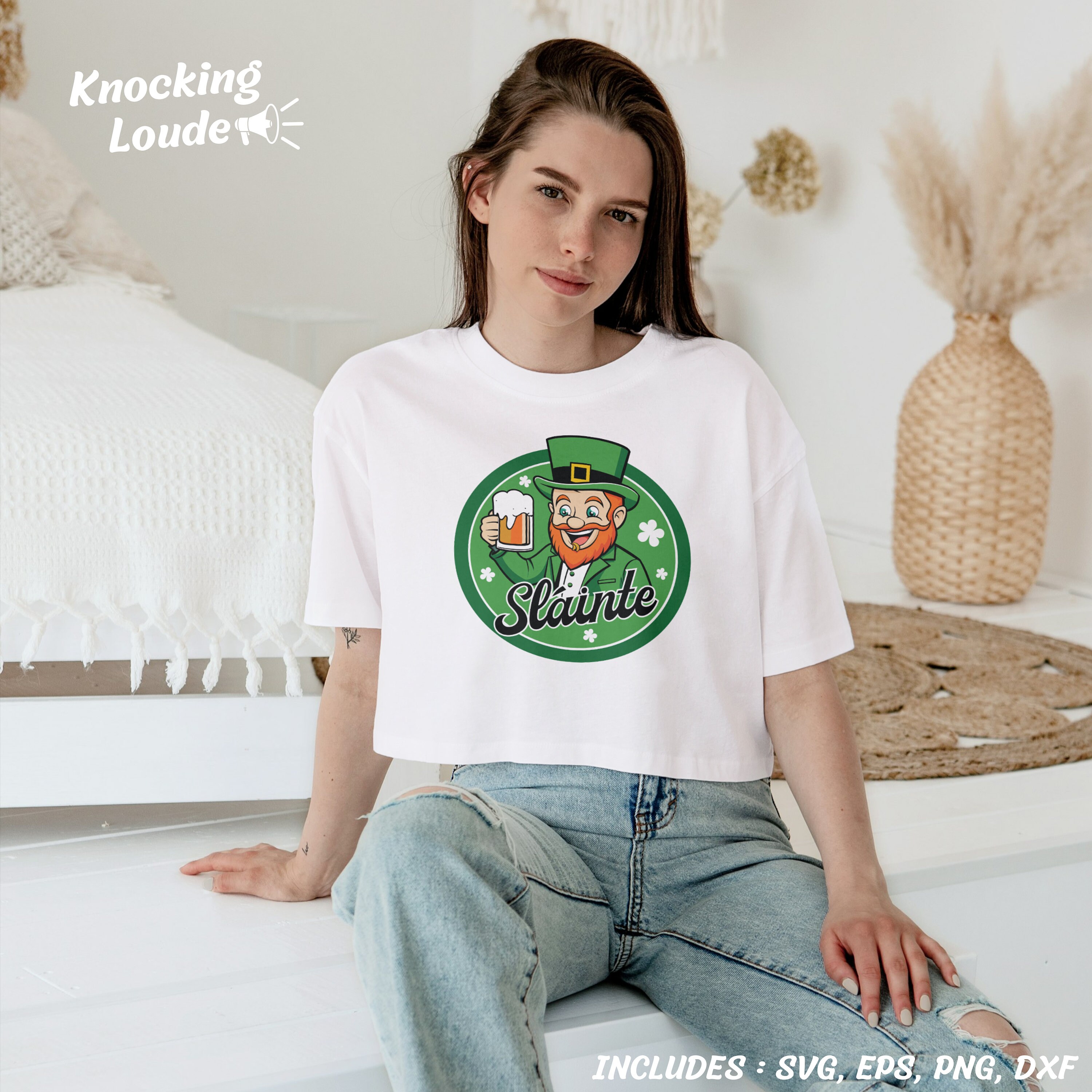 Slainte SVG, St.patrick's Day Svg, Leprechaun Svg, Leprechaun Cartoon ...