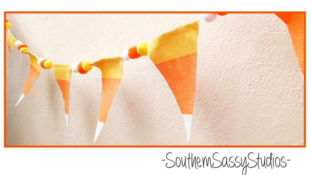 Fall | Harvest | Banner | Decorations | Candy Corn | Trees | Home ...