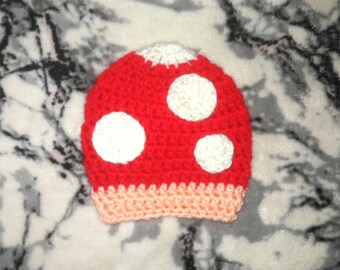 Toad Mushroom Cosplay Hat, Toadette, Mario, Toadstool Costume - Etsy