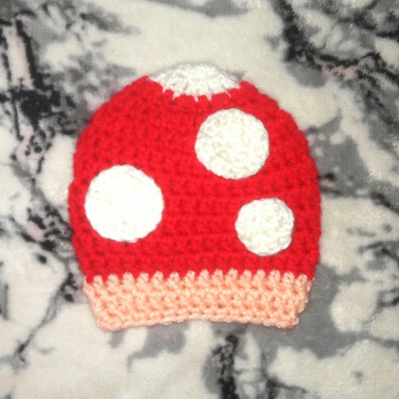 Toad Mushroom Hat - Etsy