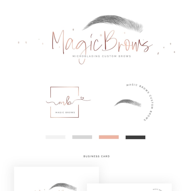 Microblading Logo - Etsy