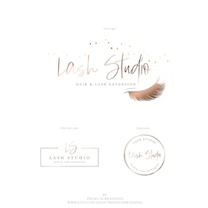 Eyelash Logo Design, Beauty Logo, Eyelashes Logo, Lash Extension Logo ...