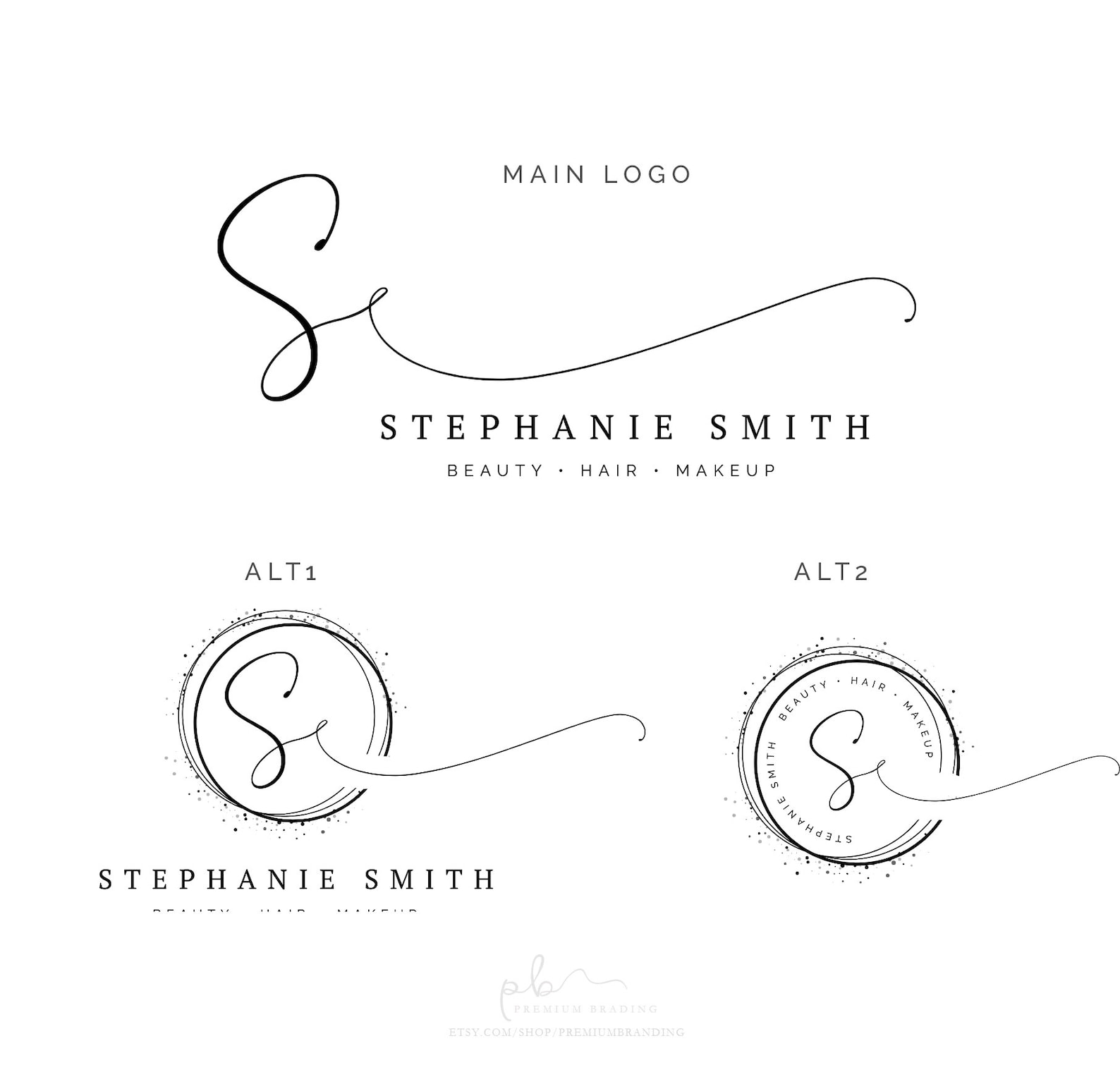 Makeup Artist Logo Brow Logo Beauty Logo Lash Artist Logo - Etsy