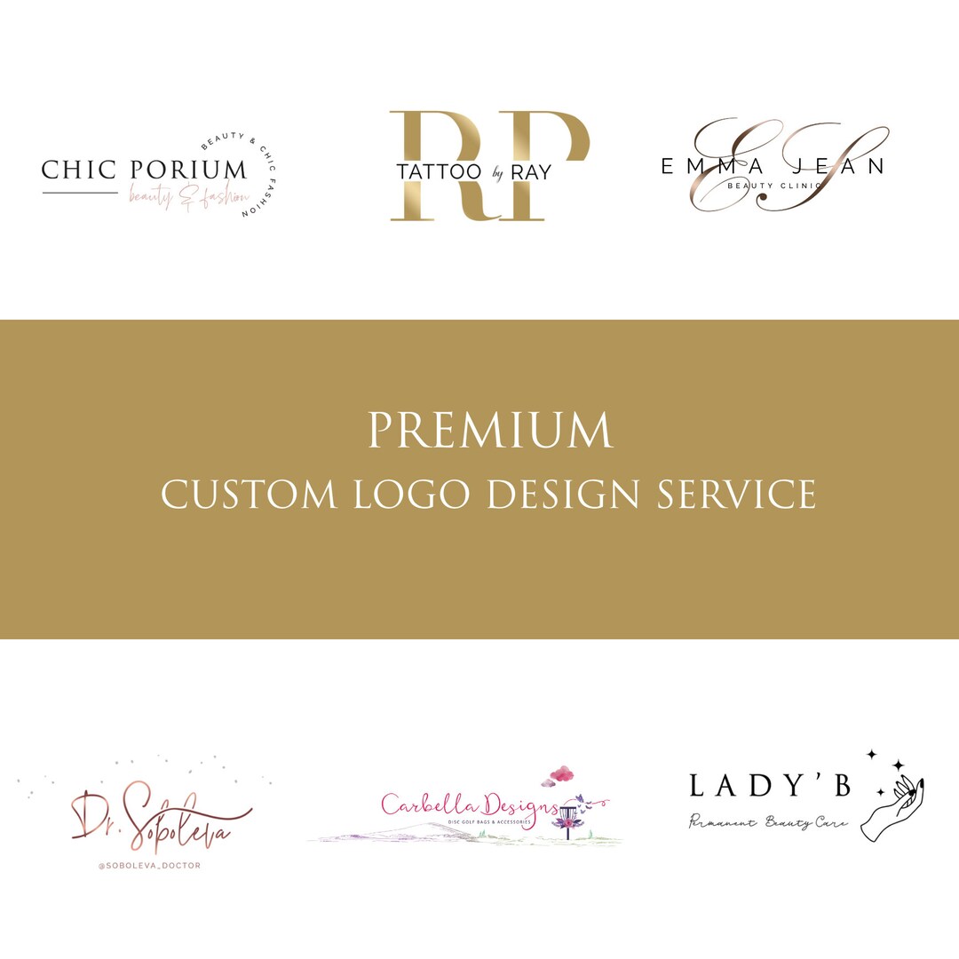 Premium Custom Bespoke Logo Design Service - Etsy