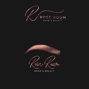 Brow Logo, Makeup Artist Logo, Beauty Logo, Lash Artist Logo, Eyebrow ...