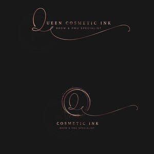 Makeup Artist Logo, Brow Logo, Beauty Logo, Lash Artist Logo, Eyebrow ...