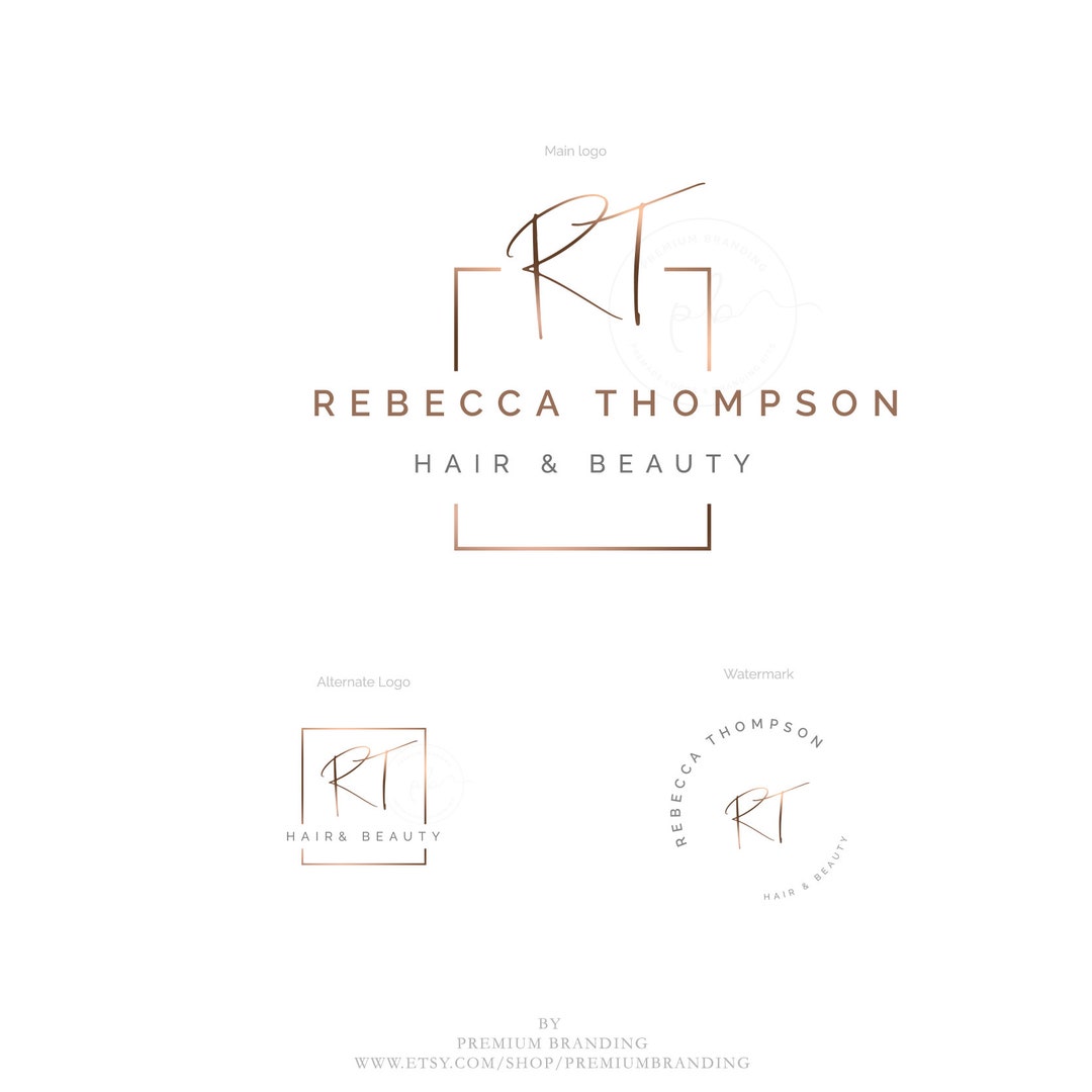 Beauty Logo, Makeup Artist Logo, Hair Stylist Logo, Premade Logo ...