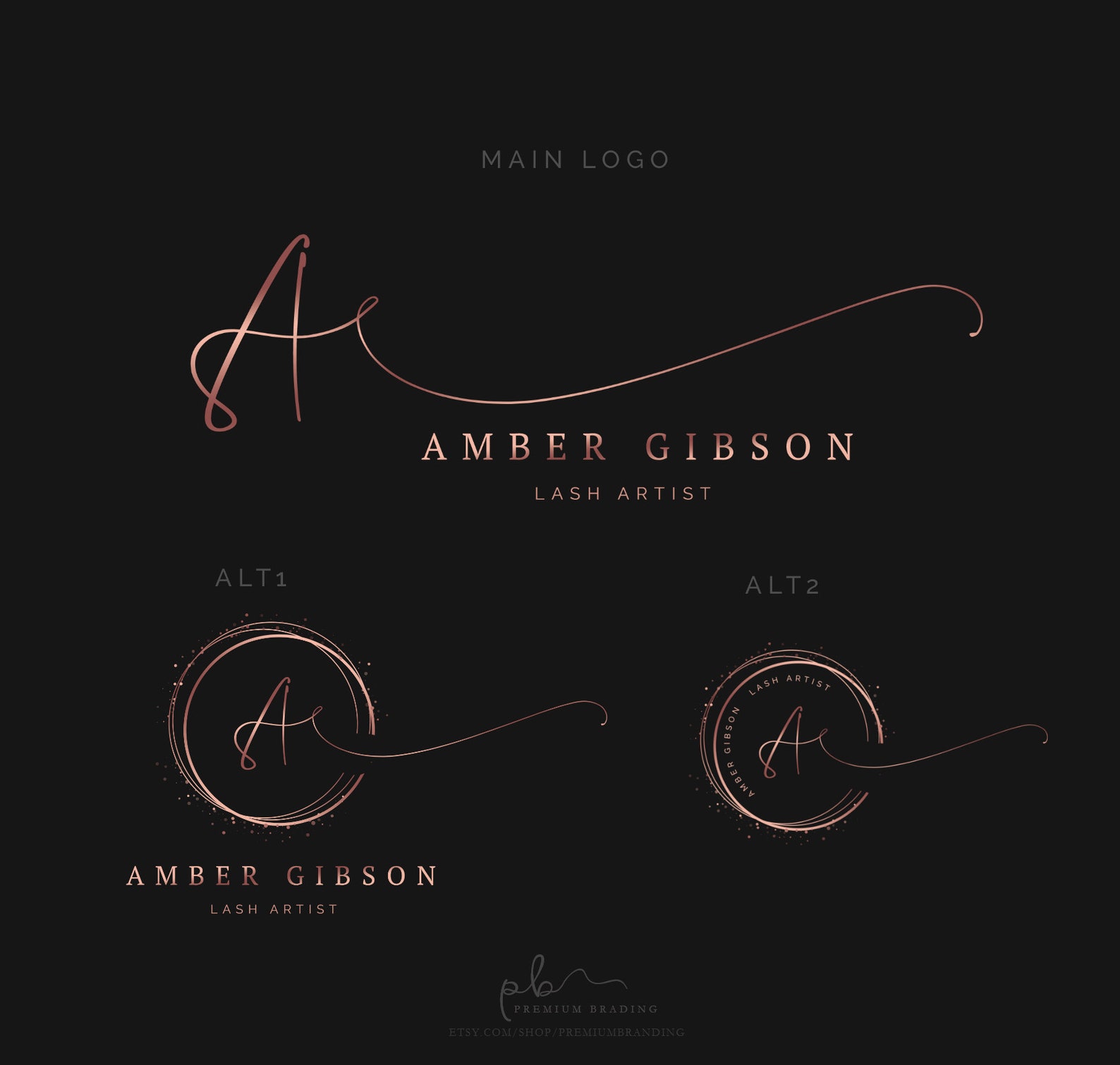 Makeup Artist Logo Brow Logo Beauty Logo Lash Artist Logo - Etsy