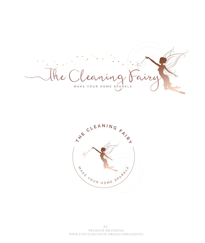Premade Logo, Fairy Logo, Photography Logo, Event Planner Logo, Rose ...