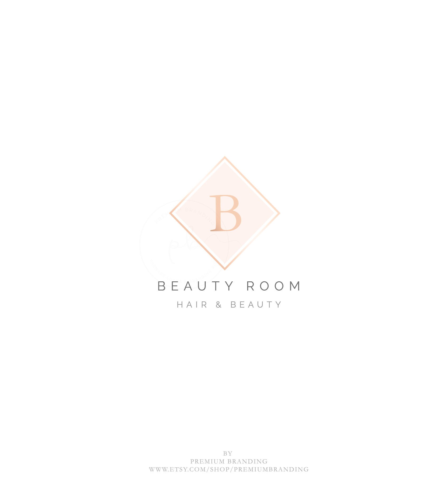 Beauty Logo Skincare Logo Photography Logo Botanical Logo | Etsy