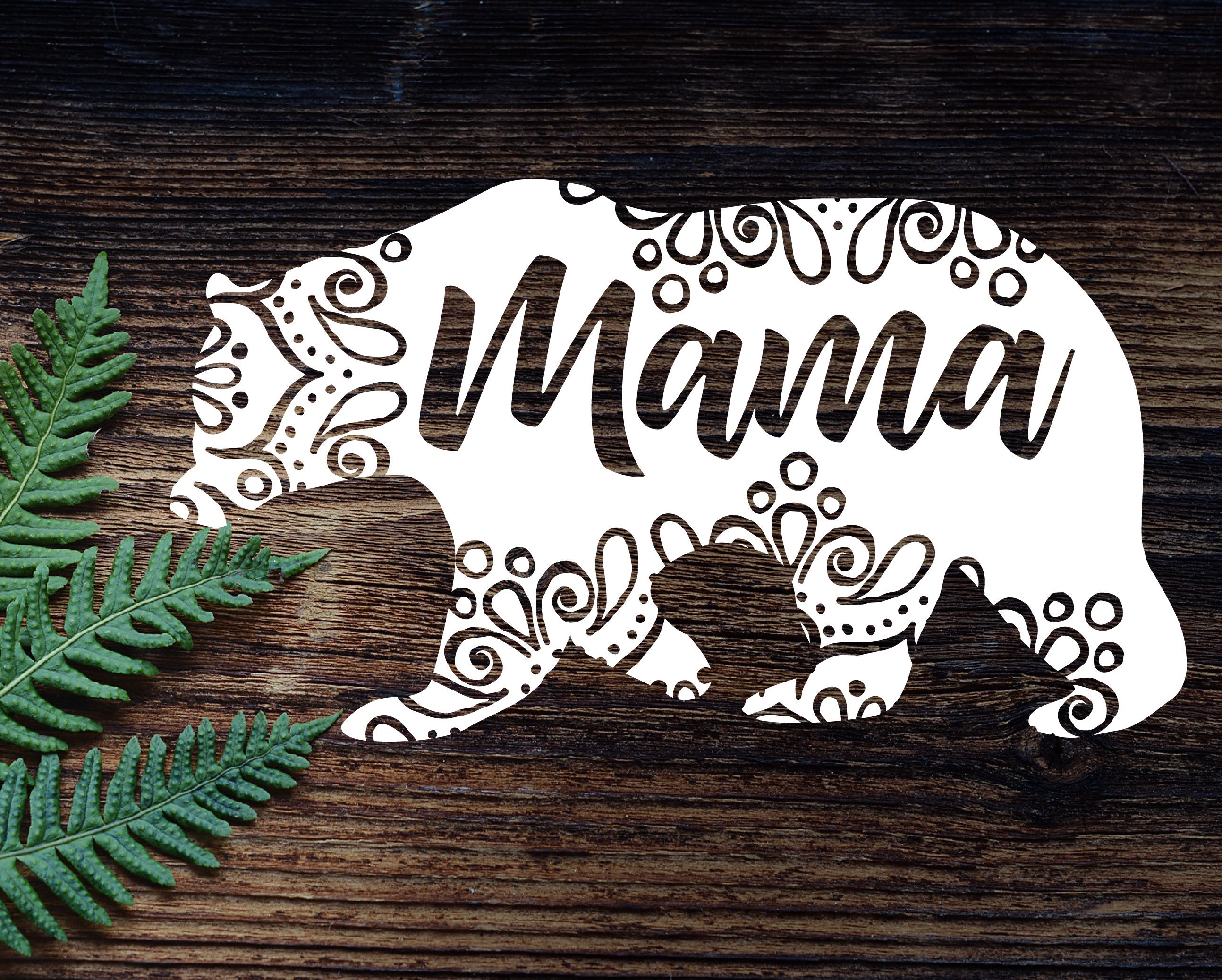 Bear Family SVG, Bear Mandala Svg, Family Bear Bundle SVG, Bear ...